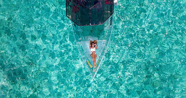 Clear Boat - Cozumel Snorkeling